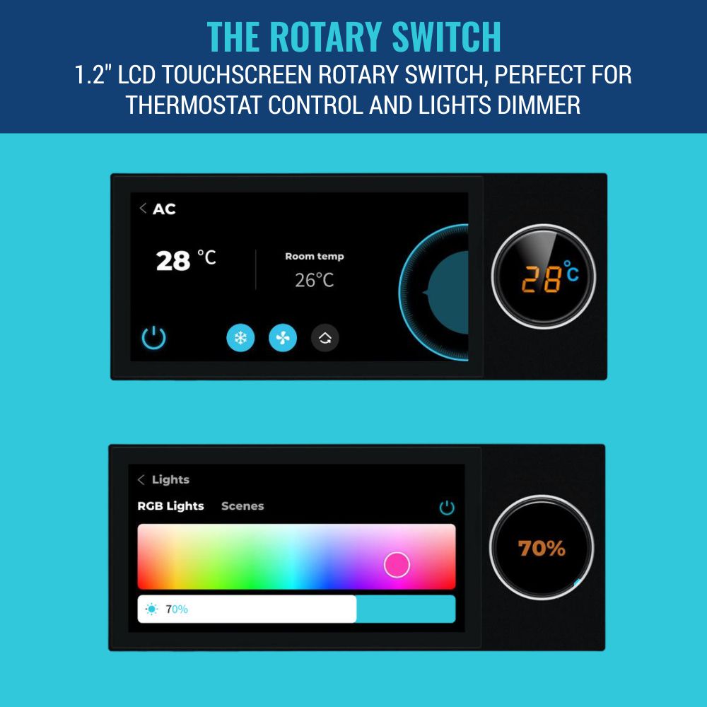 Smart Multi-functional Control Panel - 6" Screen - Genie Automata