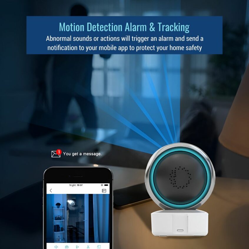 Smart Indoor Camera - WiFi - 3MP - Genie Automata