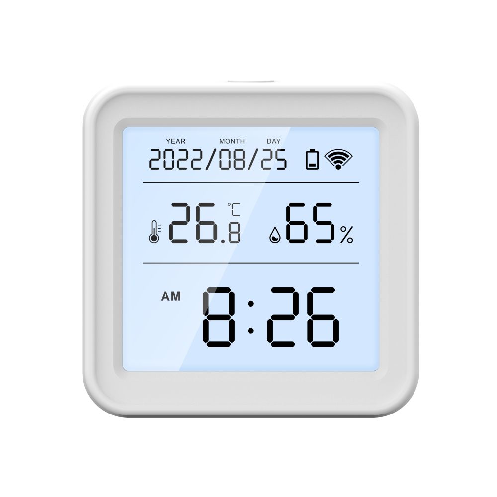 Temperature / Humidity Sensor with Screen - WiFi - Genie Automata