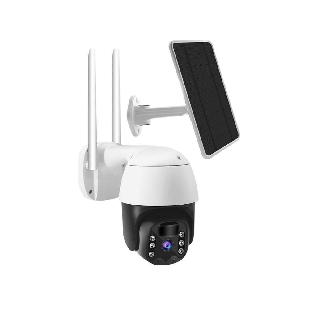 Smart Outdoor Camera - Solar Battery - PTZ - WiFi - Genie Automata